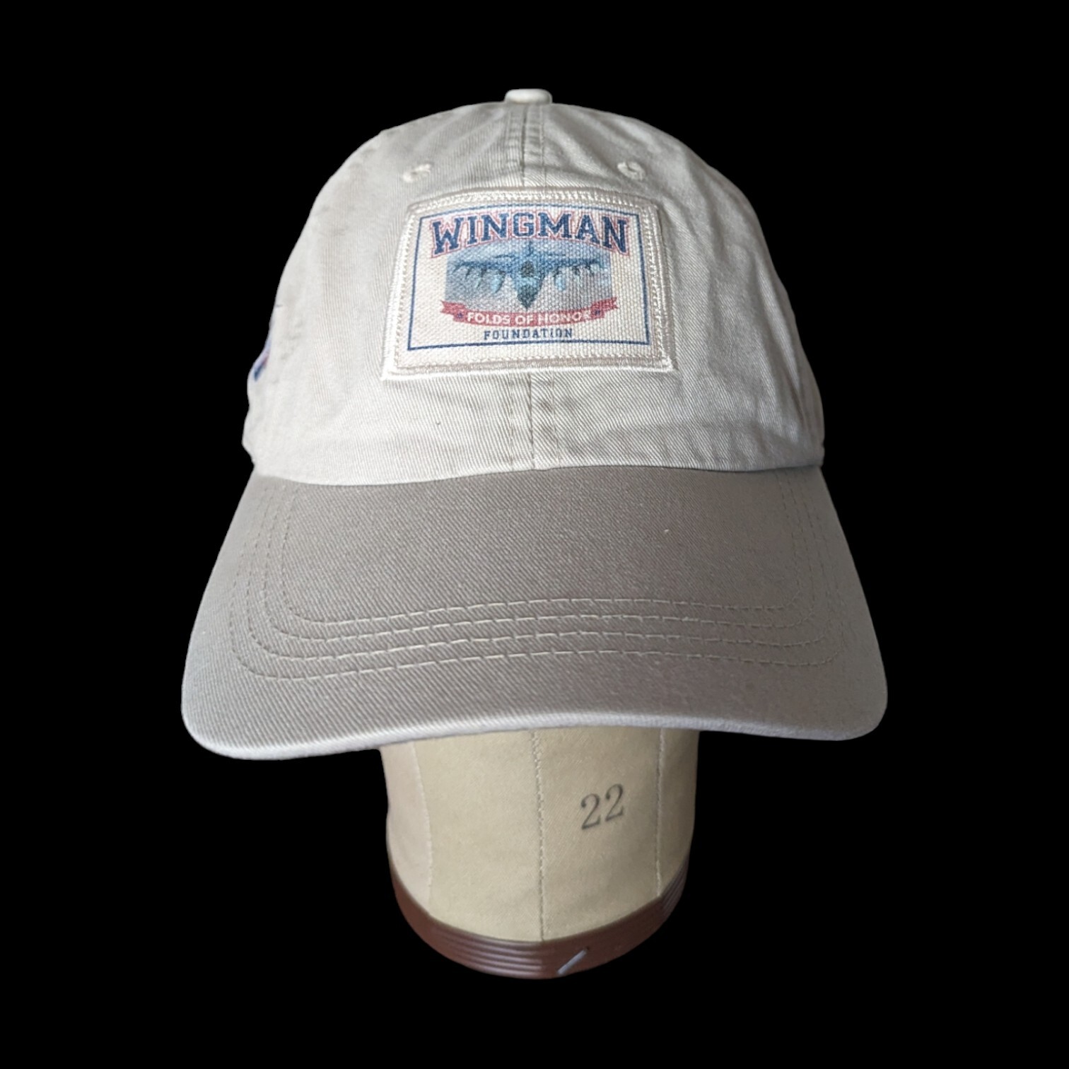 Folds of Honor Foundation Wingman Patch Golf Hat Ball… - Gem