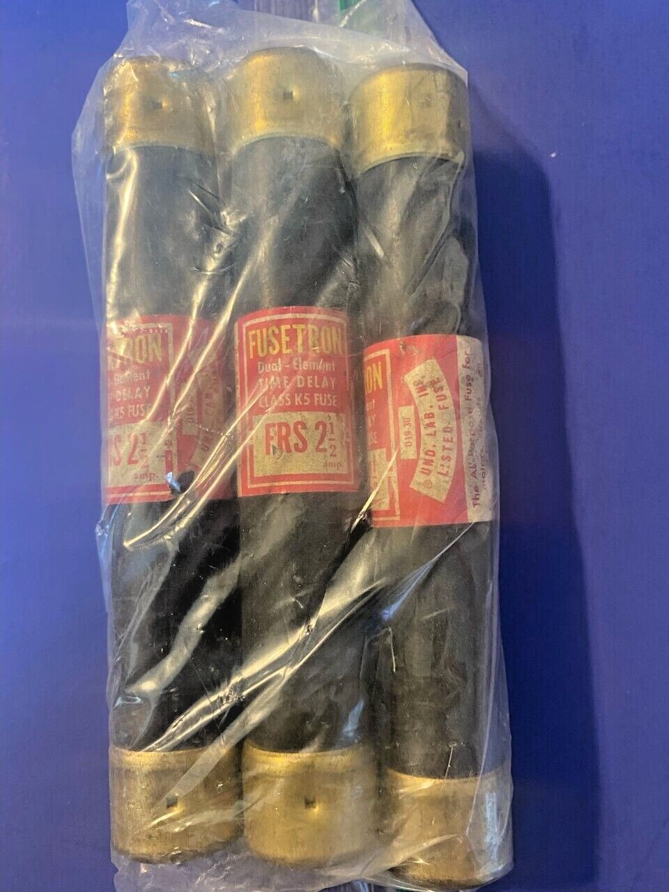 Bussmann Buss FRS 2 1/2 Amp Fuse-3PCK | eBay