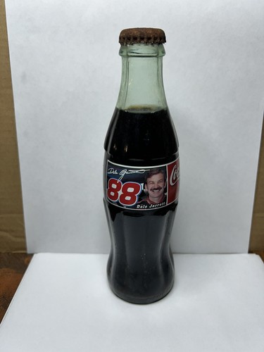 Dale Jarrett #88 1996 Nascar 8oz Coca-Cola Classic Collector Bottle ...