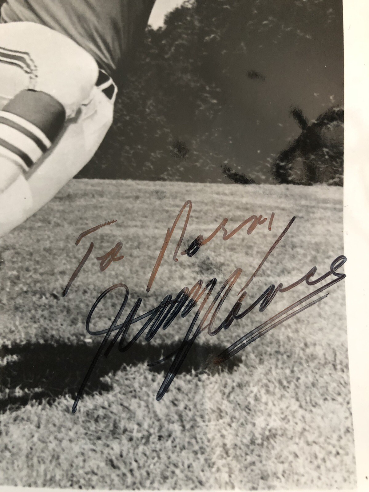 Jim Nance Signed Vintage Patriots Picture | eBay