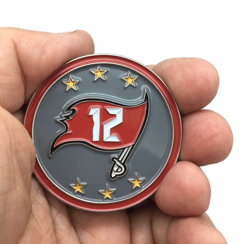 BL6-012 Tompa Bay challenge coins Tom "GOAT" Brady | eBay