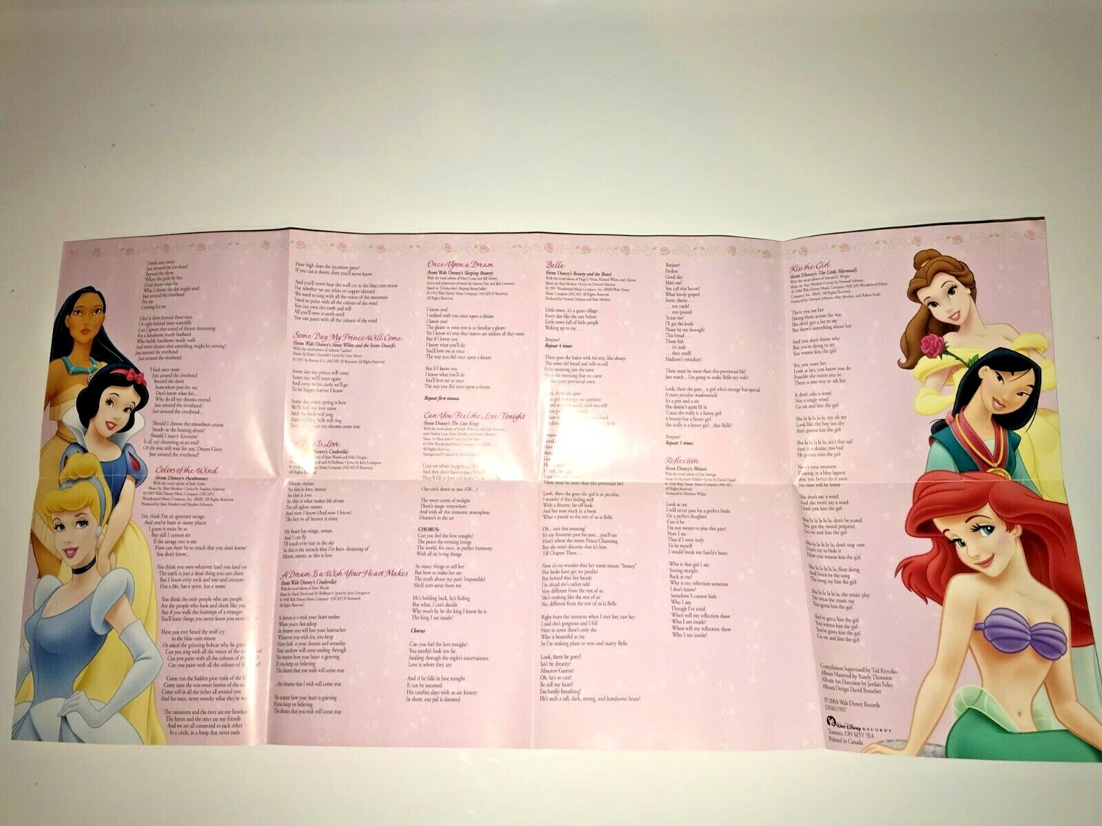 Disney Princess Ultimate Song Collection CD | eBay