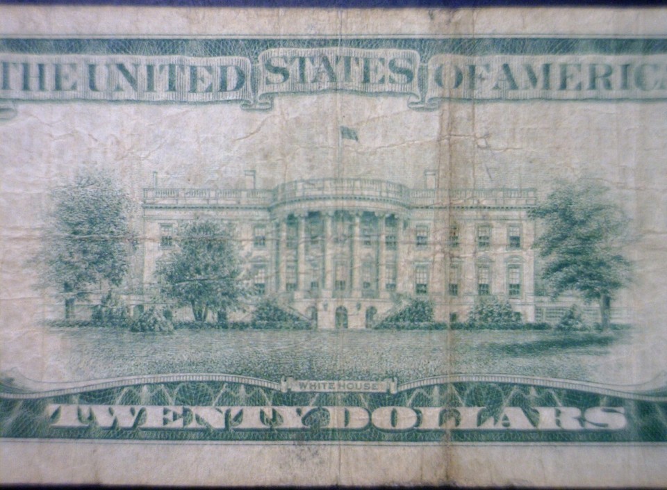 1929 $20 San Francisco CALIFORNIA VG + National Bank Note Currency NR ...