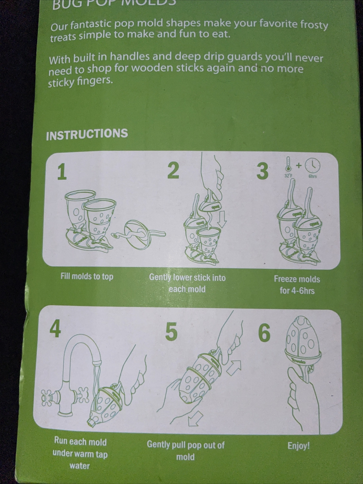 Tovolo Bug Pops Freepost Acc520 | eBay