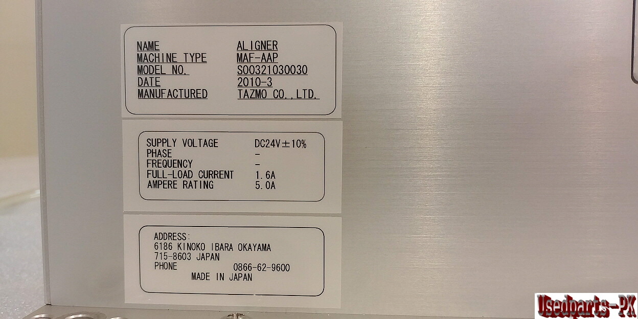 TAZMO MAF-AAP WAFER ALIGNER | eBay Australia