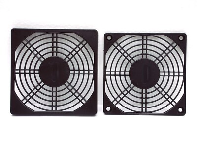 1set 12cm 4" Plastic Fan Grill + Non-Woven Air Fliter * Black | eBay