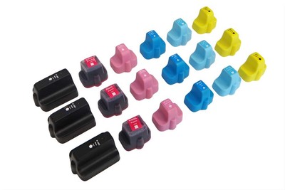 18 Cartouches d'imprimante Multicouleur pour HP Photosmart 3210xi 3214 ...