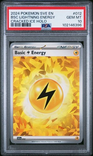 2024 SVE Basic Energies 012 Basic Lightning [Cracked Ice] | eBay