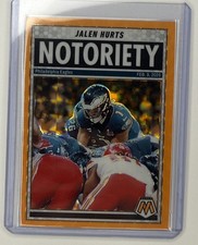 2025 Panini Mosaic - Jalen Hurts #1 Blue Fluorescent Mosaic Prizm /15 ...