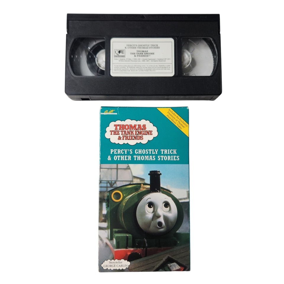 Thomas the Tank Engine & Friends Percy’s Ghostly Trick VHS Video Tape ...