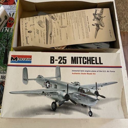 Monogram B-25 Mitchell Aircraft Plastic Model Kit 6819 New Unsealed Box ...