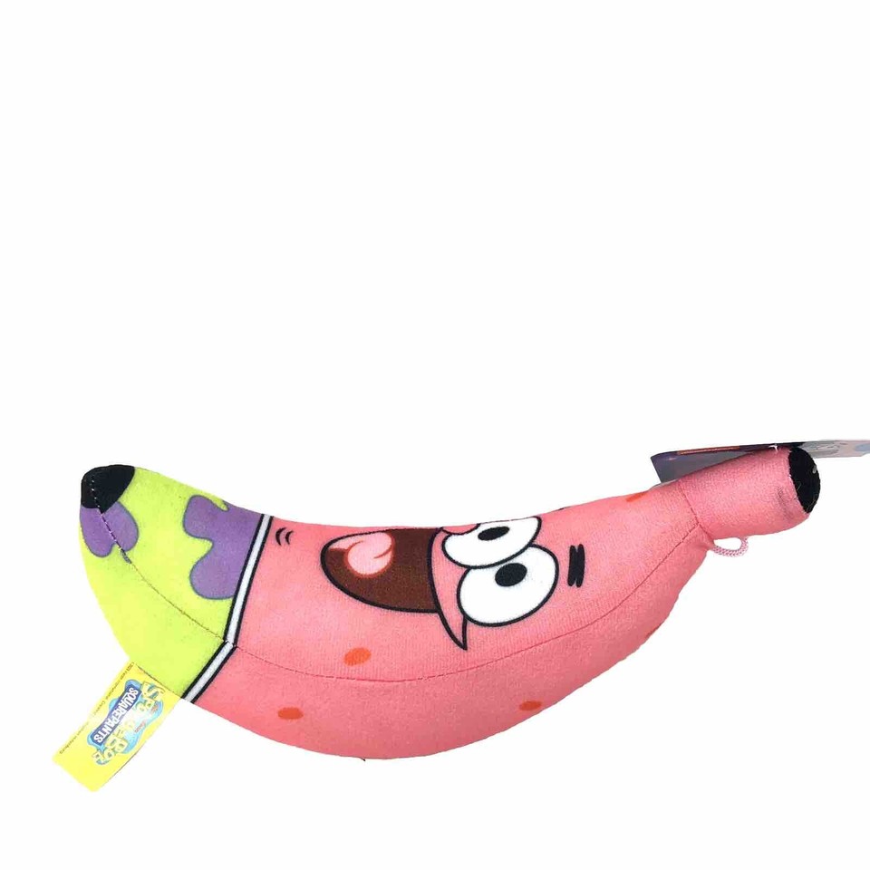 SpongeBob SquarePants - Banana Patrick Star Soft Plush Toy 9” NEW | eBay