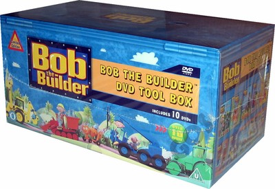 Bob The Builder - Bob's Tool-Box (DVD, 2011, 10-Disc Set, Box Set ...