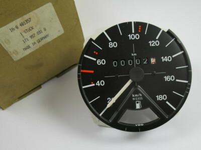 original VW Golf 1 MK1 Geschwindigkeitsmesser Tacho Tittentacho NEU ...