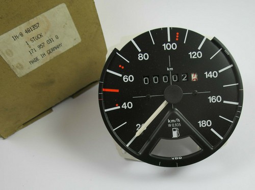 original VW Golf 1 MK1 Geschwindigkeitsmesser Tacho Tittentacho NEU ...
