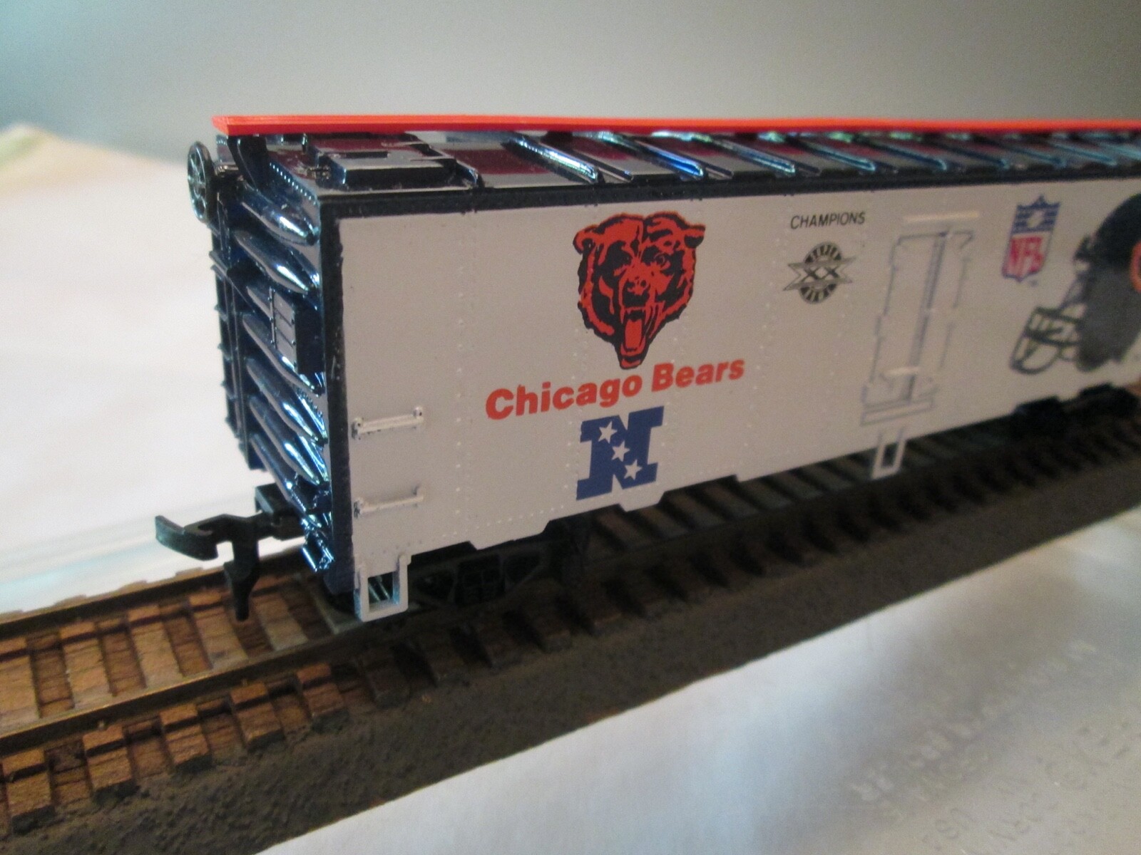 Mantua HO Scale Chicago Bears NFL Super Bowl Box Car Excellent ...