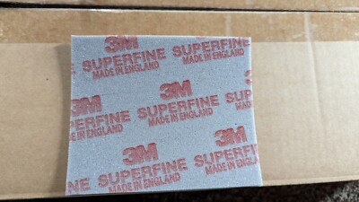 3m 06964 soft back Sanding Sponge 4-1/2 in x 5-1/2 in Super Fine 75 ...