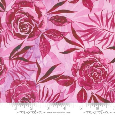 Moda Coming Up Roses by Create Joy Project 39783 18 Magenta Roses ...