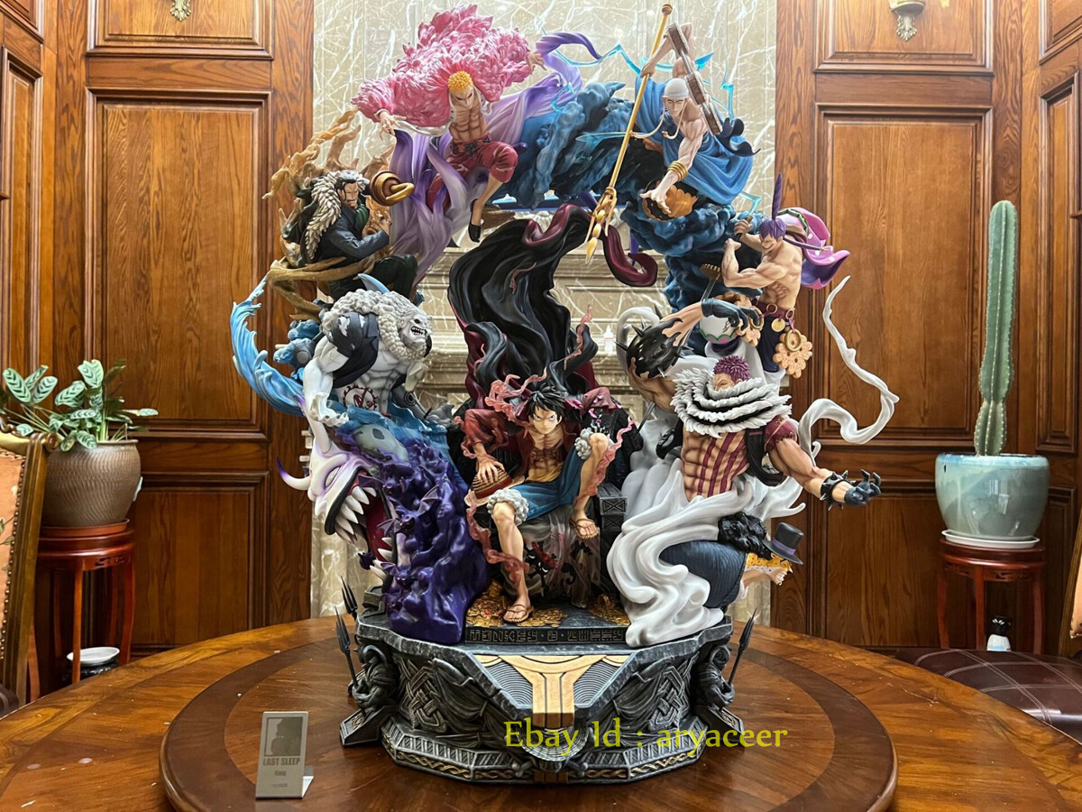 Last Sleep One Piece Luffy Throne Limited Figure Statue In Stock | eBay