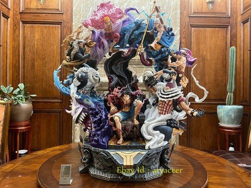 Last Sleep One Piece Luffy Throne Limited Figure Statue In Stock | eBay