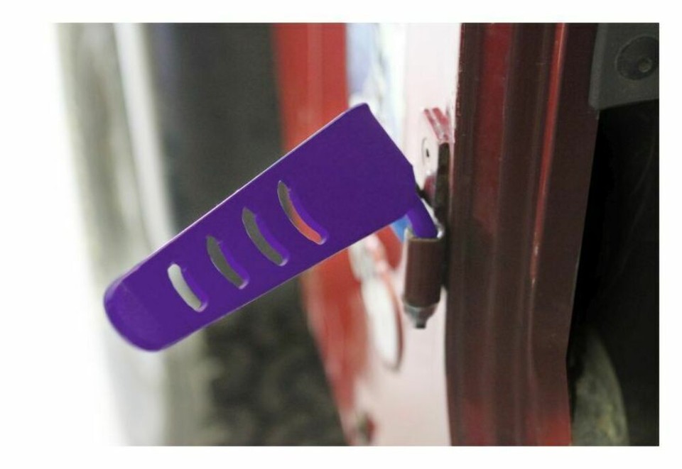 Steinjager Metal Style Foot Peg Kit-Sinbad Purple for Wrangler TJ ...