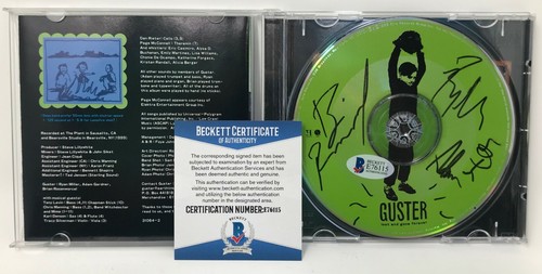 GUSTER Signed Lost And Gone Forever CD Ryan Miller Adam Gardner ...