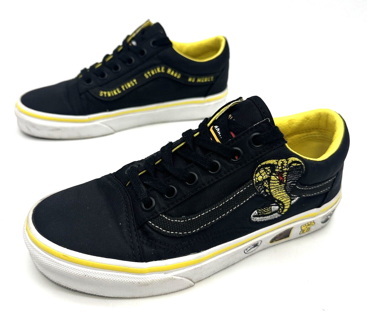 Vans X Cobra Kai Old Skool Skate Shoe Mens 4 Womens 5… - Gem