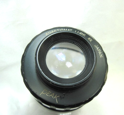 Lens Anastigmat Lupe 4X Peak Brand - Fast Free Shipping | eBay