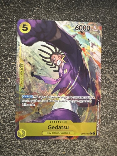CARTE ONE PIECE - ALT ART - OP05-102 GEDATSU FOIL | eBay