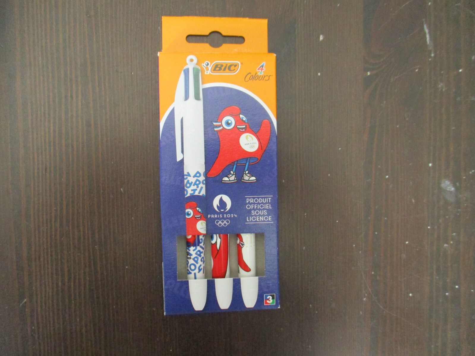 PACK Stylo Bic 4 Couleurs PARIS 2024 JEUX | Grelly France