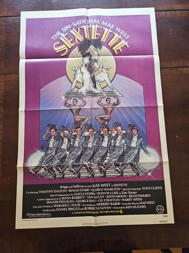 1979 SEXTETTE Original One Sheet Poster Mae West, Timothy Dalton COMEDY | eBay