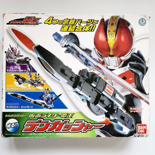 Masked Kamen Rider Den-O Dengasher Weapon Gun Rod Ax Sword CIB | eBay