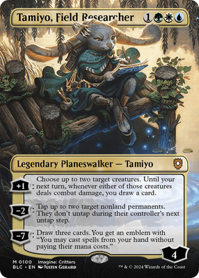 Tamiyo, Field Researcher (Foil) - 100 - BLC Set- Near Mint - MTG | eBay