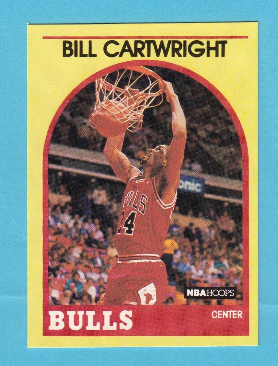 1988-1989 NBA Hoops # 15 Bill Cartwright -- Chicago Bulls -- Box 99 | eBay