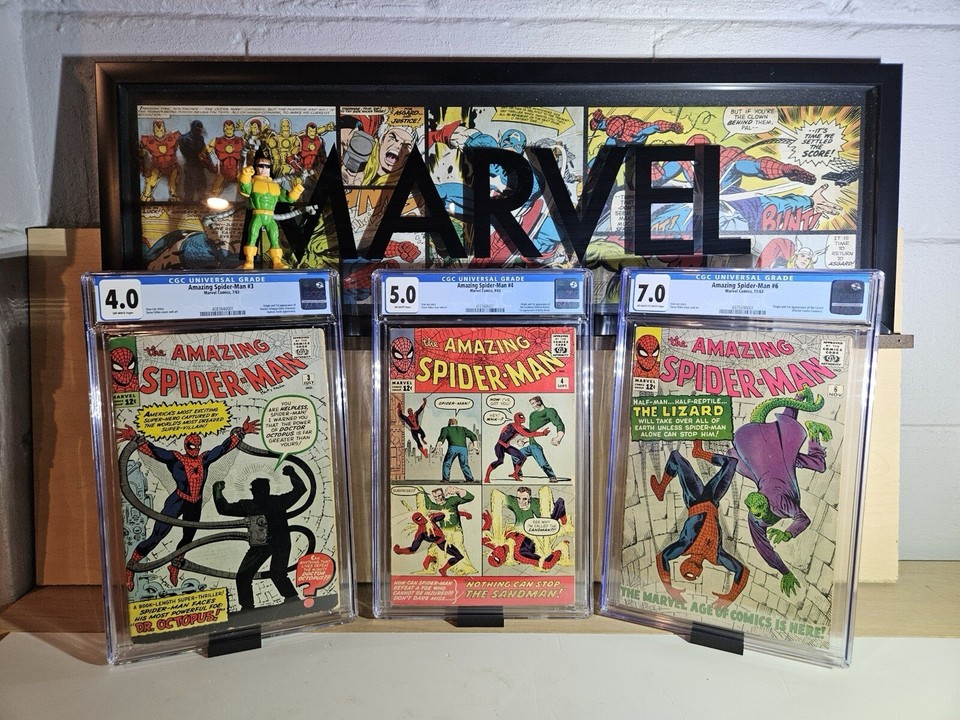 Amazing Spider-Man #3 CGC 4.0 (1963) 1st appearance Of Doctor Octopus ...