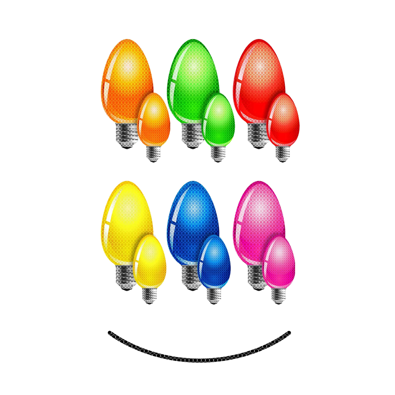 1 Set Refrigerator Sticker Waterproof Fine Workmanship Merry Christmas ...