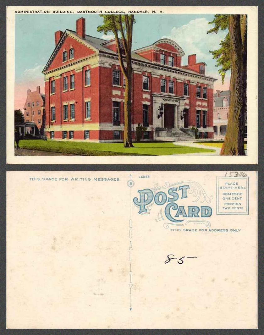 NEW HAMPSHIRE Hanover VINTAGE POSTCARD | eBay