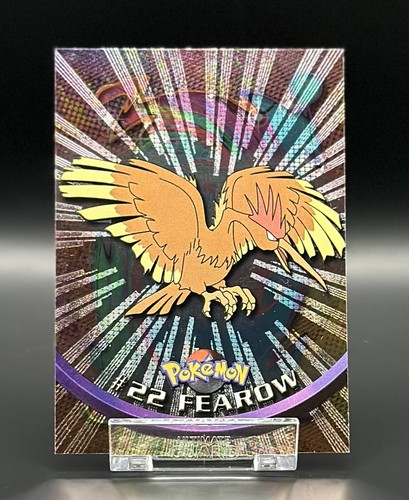 Fearow #22 Topps Chrome Series 1 TV Animation Edition Foil Mint “Rays ...