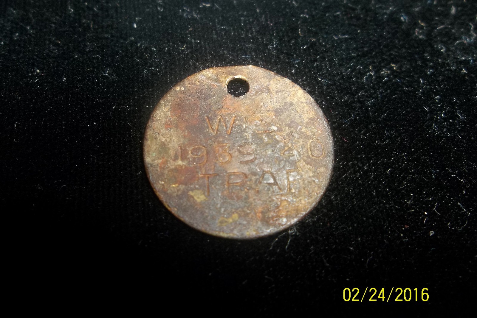 Copper WIS Wisconsin Trap Tag Hunting License 1939 1940 | eBay