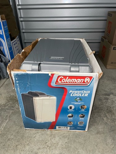 Coleman PowerChill Thermoelectric Cooler with Vehicle Outlet 40 Quart ...