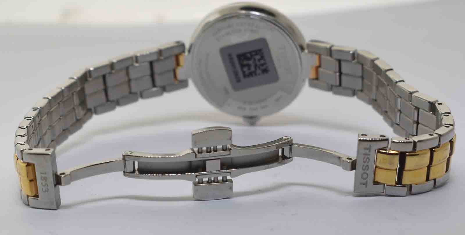 TISSOT 1853 STAINLESS STEEL GOLDTONE QUARTZ WATCH T094210A | eBay