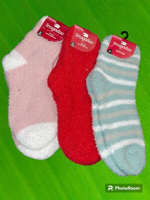 Snugadoo Super Soft, Warm, and Comfortable Adult Socks, (3 Pairs ...