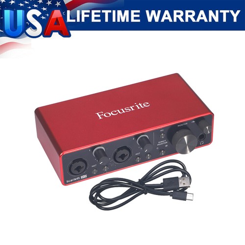 Focusrite Scarlett 2i2 3rd Gen. 2-Channel USB Audio Interface ...