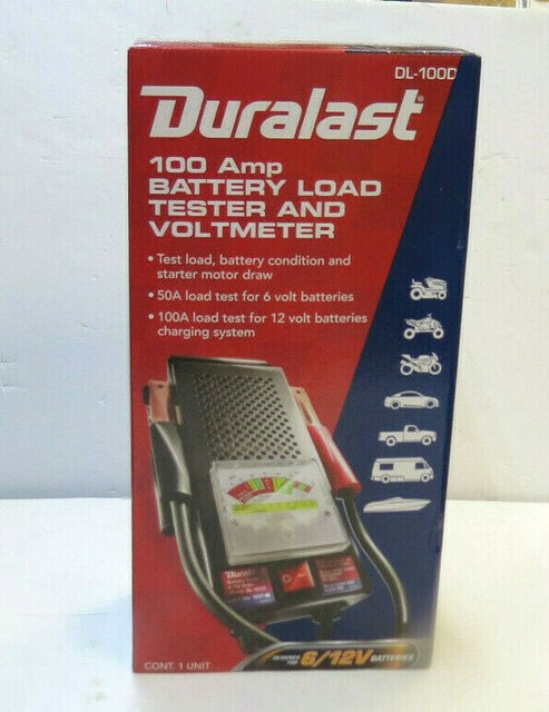 Duralast 6 and 12 Volt Battery Load Tester - Dl-100d for sale online | eBay