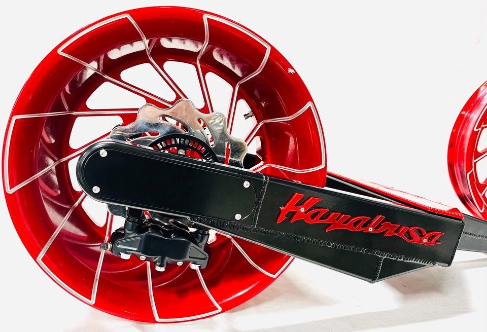 2022-2024 Suzuki Hayabusa 300 Fat Tire Kit Wilder Red Contrast Cut ...