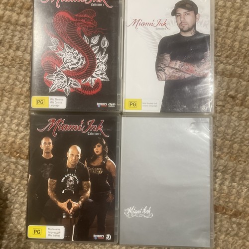 Miami Ink : Collection 1, 3, 8, Best Tatts (DVD Reg 4) tv series | eBay ...