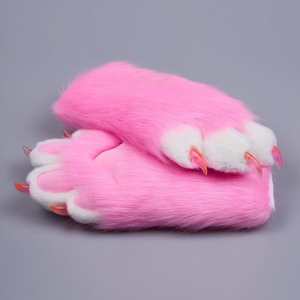 22 STYLES Fursuit Paws with 4 Fingers Furry Cat PAWS Cosplay Furry PAWS ...