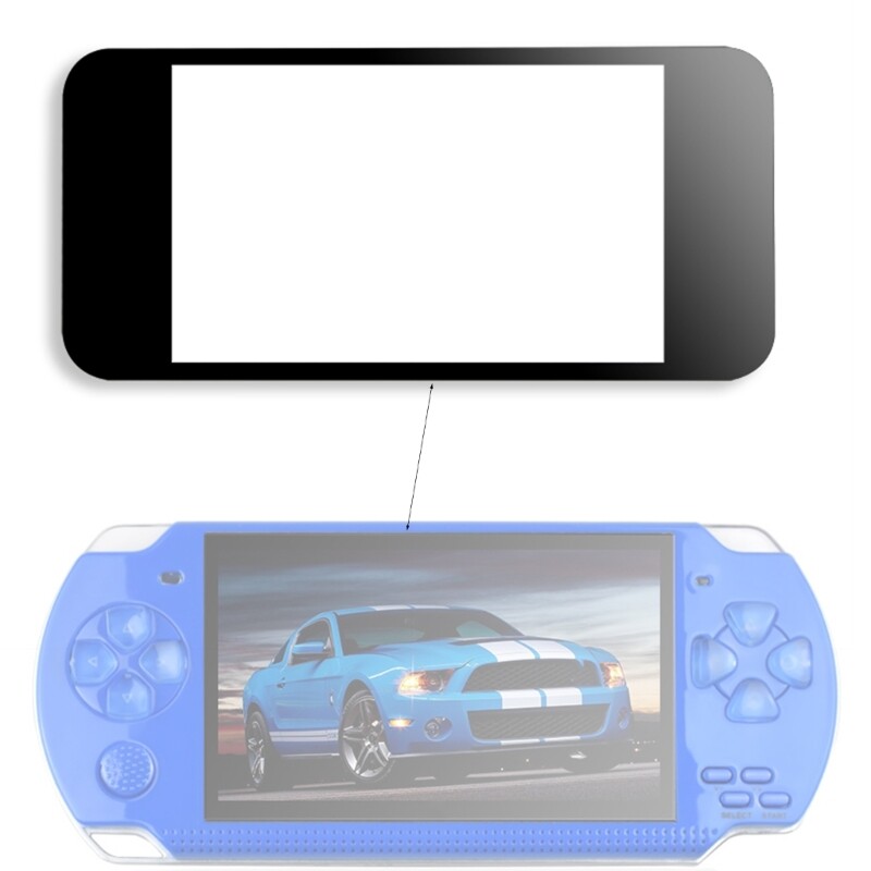 LCD Front Lens Glass Screen Protector Simple Installation for 2DS XL LL ...