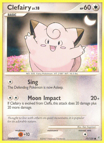 Clefairy (77/130) [Diamond & Pearl: Base Set] Heavily Played | eBay