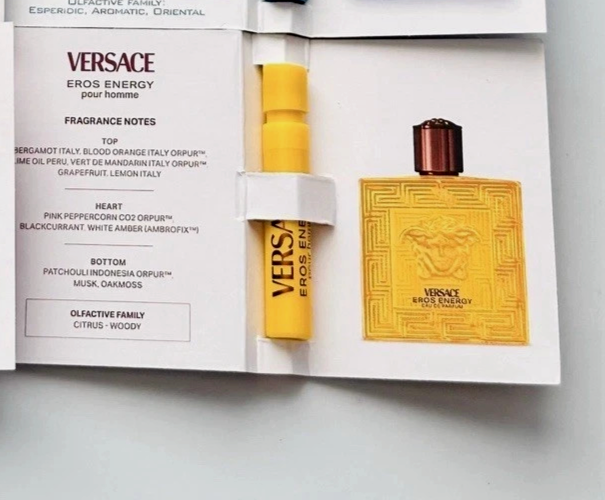 Versace Perfume Collection For Men Sample Spray Vials Set of 8 | eBay